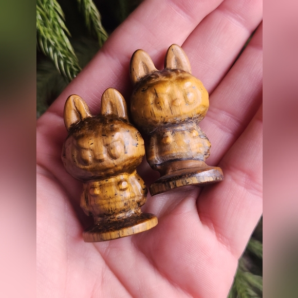 Accents | Tigers Eye Labubu Carving Healing Crystal Decor | Poshmark
